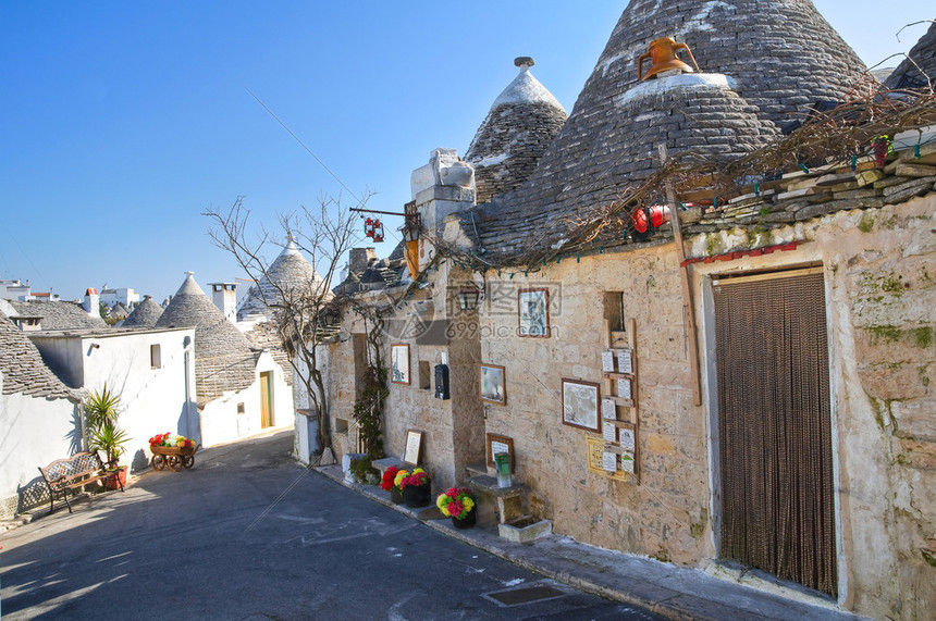 Alberobello的Trulli普高清图片下载-正版图片507025902-摄图网