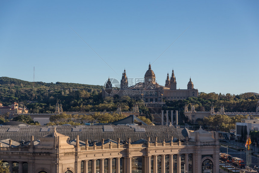 西班牙巴塞罗那市具有重大建筑意高清图片下载-正版图片507103528-摄图网
