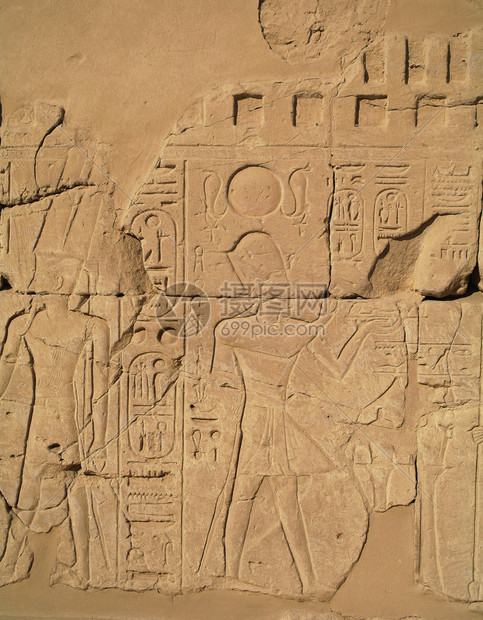 刻在石头上的埃及图高清图片下载-正版图片507138576-摄图网