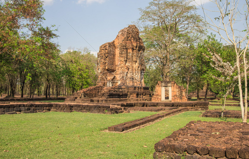 Srithep历史公园位于phetha高清图片下载-正版图片507190874-摄图网