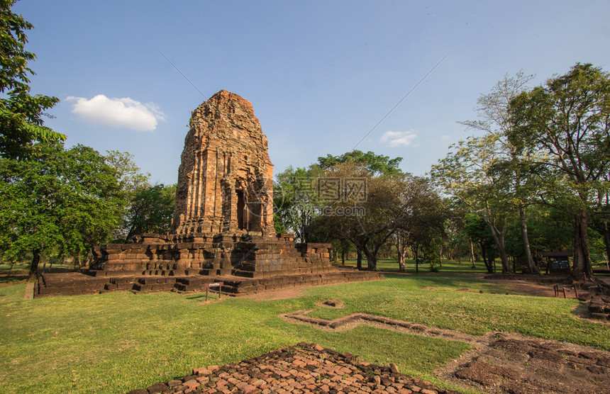 Srithep历史公园位于phetha高清图片下载-正版图片507190879-摄图网