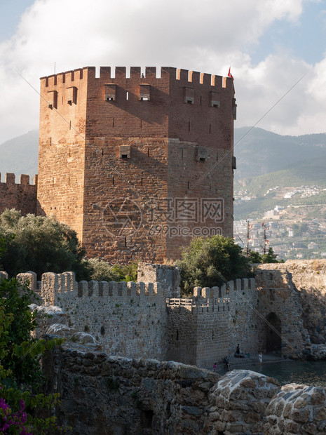 KizilKule或土耳其安塔利亚Ala高清图片下载-正版图片507202606-摄图网