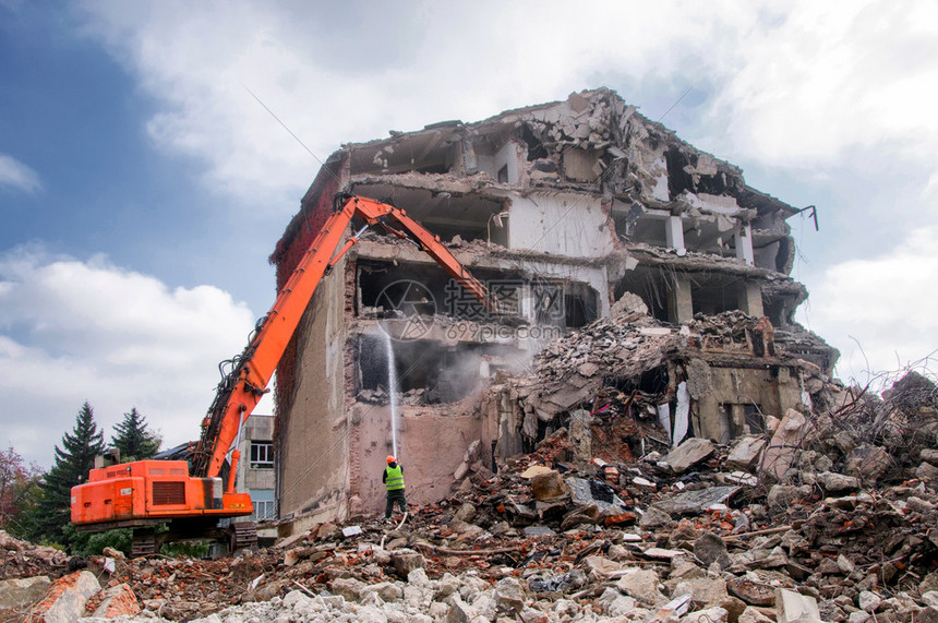 拆除建筑物在高清图片下载-正版图片507236845-摄图网