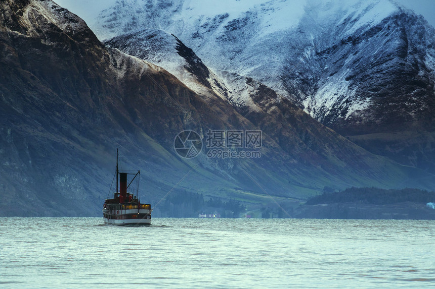 华卡蒂普湖皇后城南岛新西兰群岛的老高清图片下载-正版图片507297780-摄图网