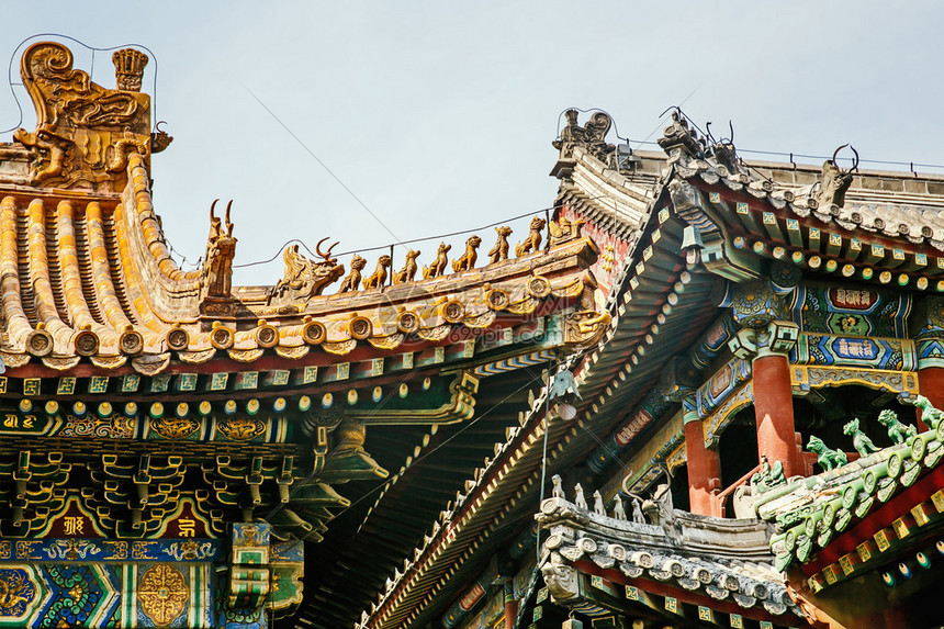 传统建筑楼顶高清图片下载-正版图片507298163-摄图网