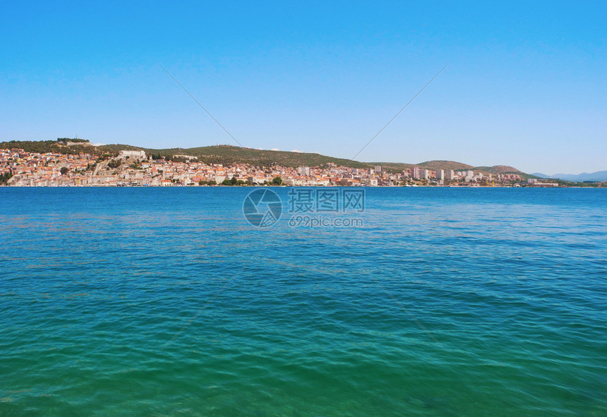 西贝尼克亚得里亚海最古老的高清图片下载-正版图片507318043-摄图网