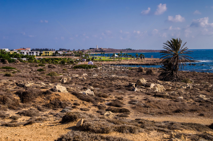 观视塞浦路斯Pafos古城废高清图片下载-正版图片507319392-摄图网