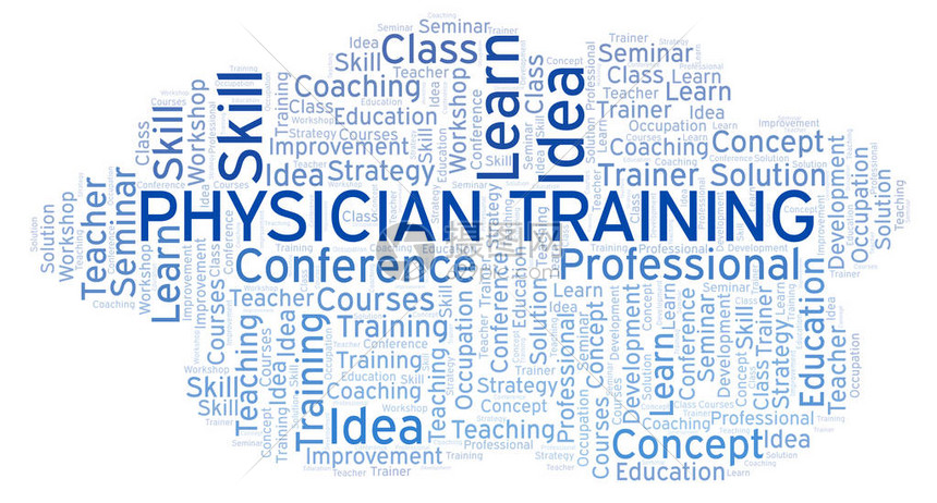 医生训练词云单词云高清图片下载-正版图片507458530-摄图网