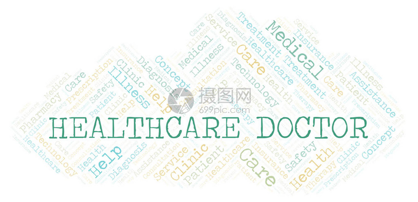 医疗保健医生词云仅用文本制作的词云高清图片下载-正版图片507461388-摄图网
