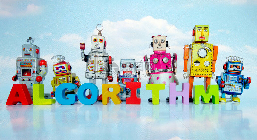 反射光白上的ALGORITHM字词高清图片下载-正版图片507510141-摄图网