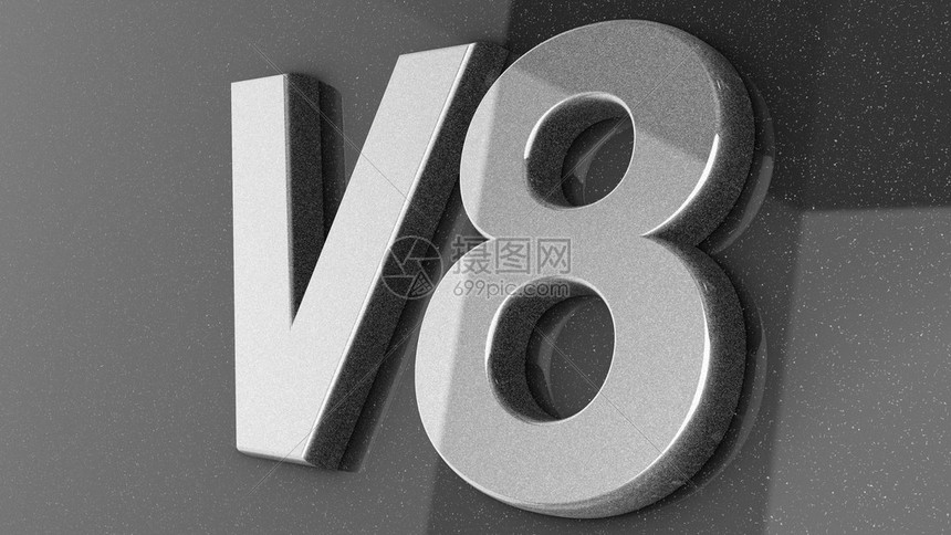 V8标志标签徽章徽章或设高清图片下载-正版图片507535852-摄图网