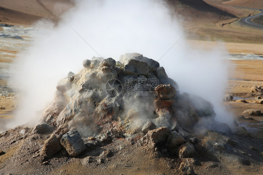 Hverir有天然气蒸高清图片下载-正版图片507545311-摄图网