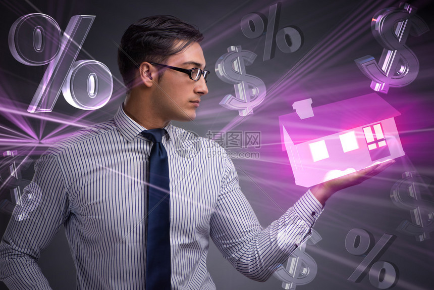 抵押贷款概念中的高清图片下载-正版图片507561262-摄图网