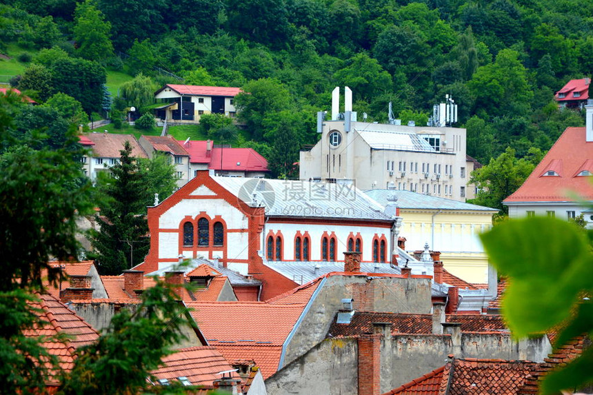 罗马尼亚特兰西瓦尼亚Brasov市中心高清图片下载-正版图片507576861-摄图网