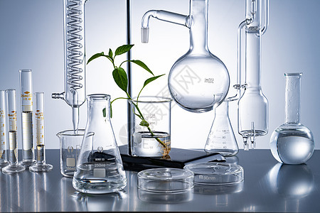 实验室里的玻璃器皿高清图片下载-正版图片507614884-摄图网