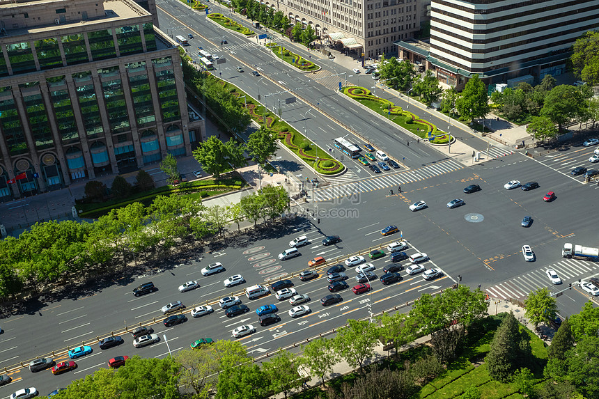 长安街街景高清图片下载-正版图片507616828-摄图网