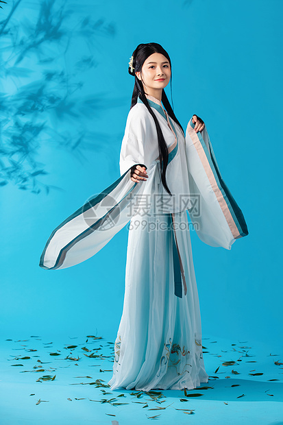 古风美女高清图片下载-正版图片507624302-摄图网