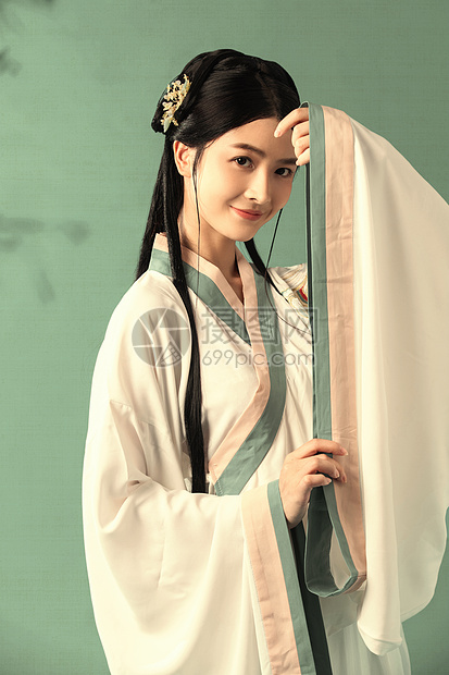 古风美女高清图片下载-正版图片507624329-摄图网
