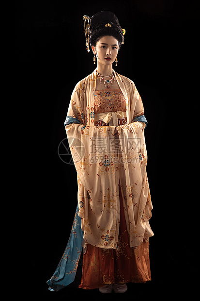 古风美女高清图片下载-正版图片507624394-摄图网