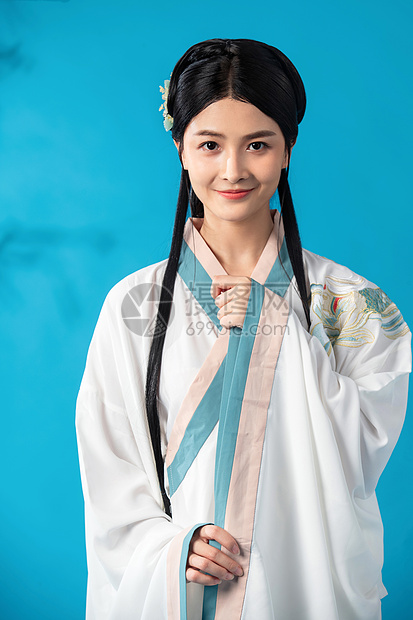 古风美女高清图片下载-正版图片507624458-摄图网