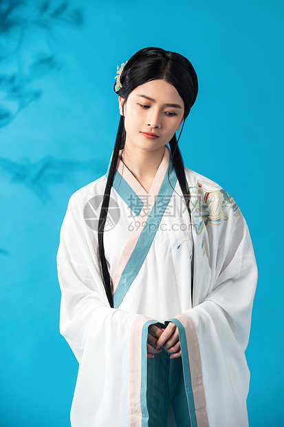 古风美女高清图片下载-正版图片507624886-摄图网