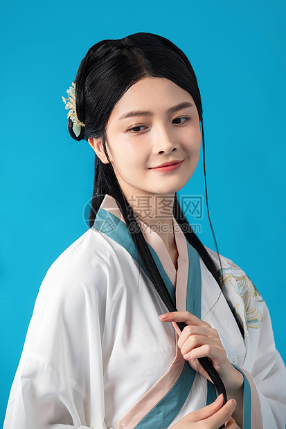 古风美女高清图片下载-正版图片507624911-摄图网