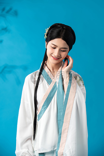 古风美女高清图片下载-正版图片507625005-摄图网