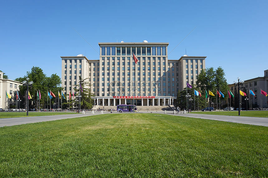北京清华大学校园高清图片下载-正版图片507630094-摄图网