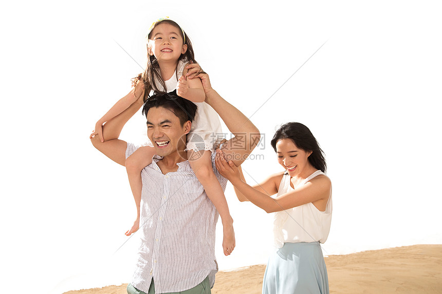 幸福的三口之家高清图片下载-正版图片507672232-摄图网