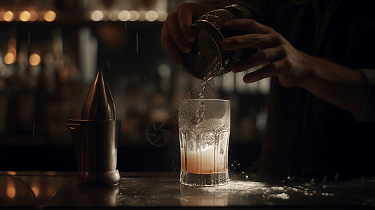 调酒师手部的特写镜头高清图片下载-正版图片600060764-摄图网