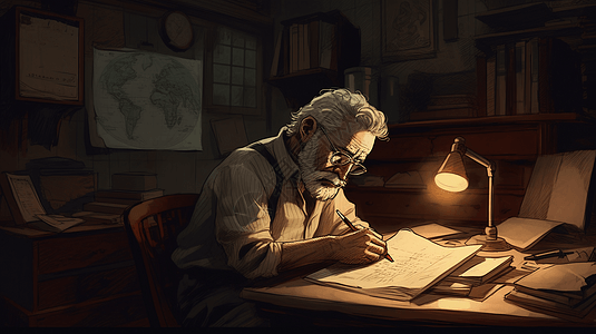 作家写书图片_作家写书素材_作家写书高清图片_摄图网图片下载