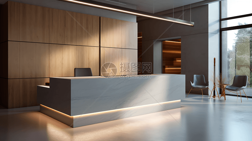 明亮接待处高清图片下载-正版图片600013186-摄图网