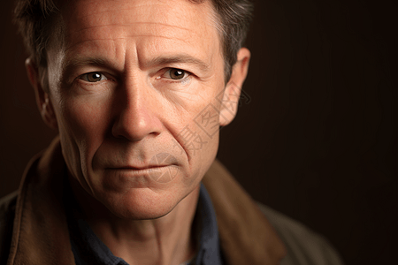 中年人侧脸特写高清图片下载-正版图片600035700-摄图网