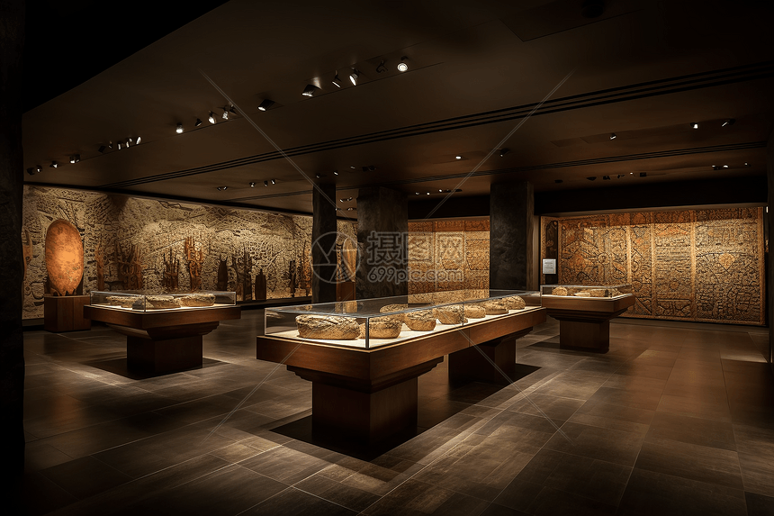 博物馆欣赏高清图片下载-正版图片600014232-摄图网