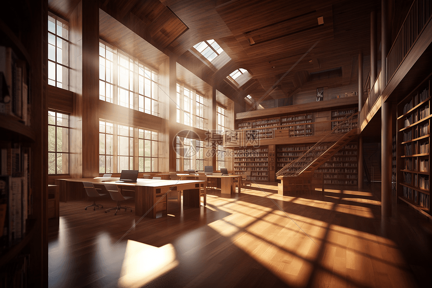 传统图书馆高清图片下载-正版图片600019131-摄图网