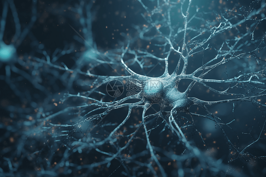 抽象神经元概念背景图片素材-正版创意图片600022217-摄图网