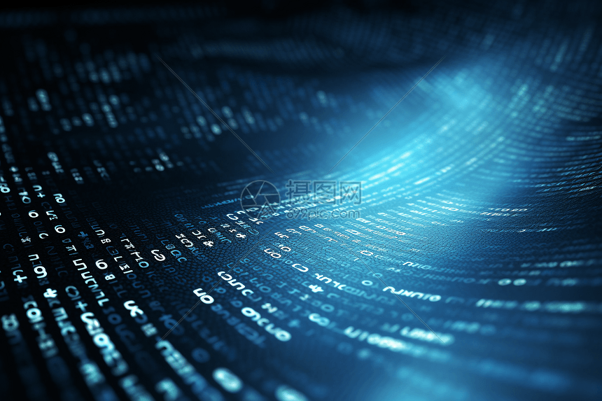 二进制代码概念背景图片素材-正版创意图片600025763-摄图网