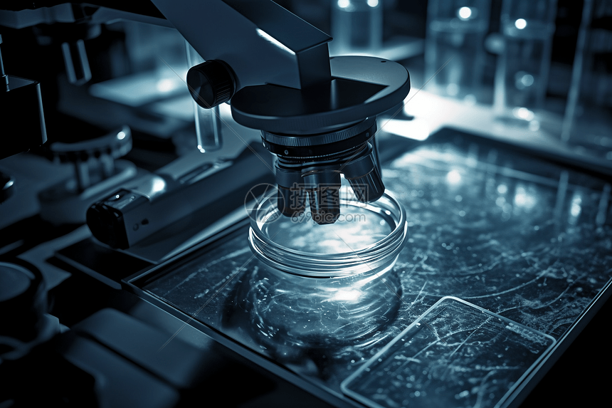 实验室里工作的显微镜插画图片下载-正版图片600026140-摄图网