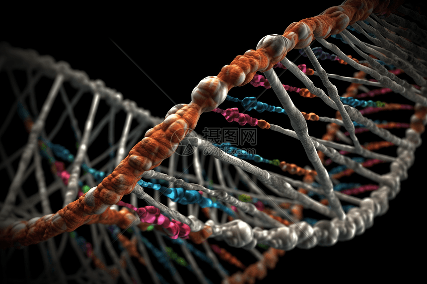 DNA螺旋的特写图片素材-正版创意图片600026367-摄图网