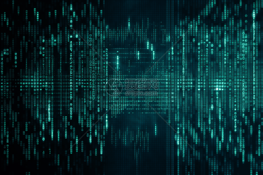 用二进科技代码图片素材-正版创意图片600027679-摄图网