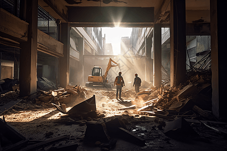 建筑物拆除拍摄图高清图片下载-正版图片600032555-摄图网