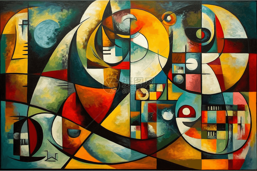 抽象艺术插画图片下载-正版图片600032789-摄图网