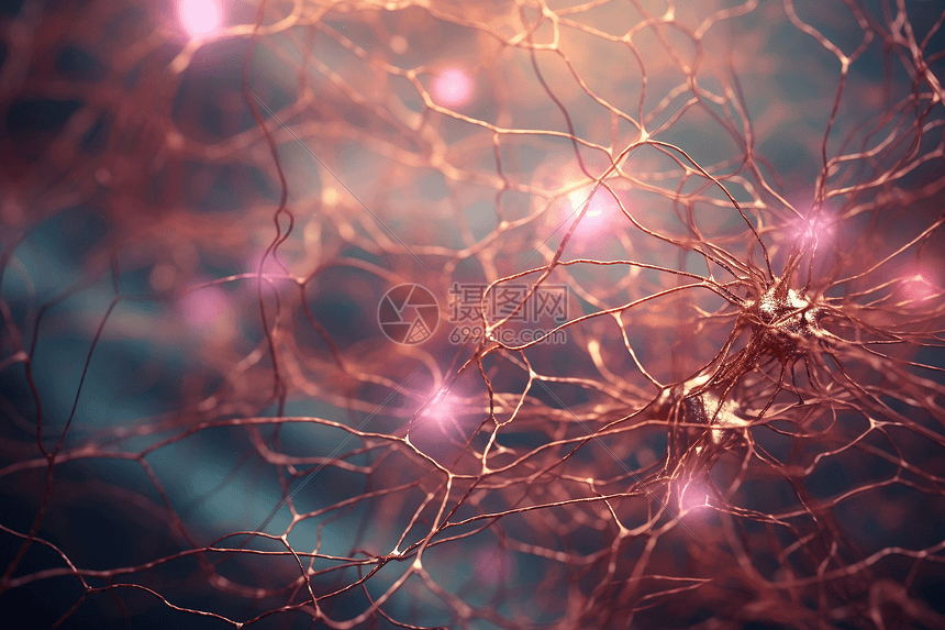 神经元的特写镜头图片素材-正版创意图片600034800-摄图网