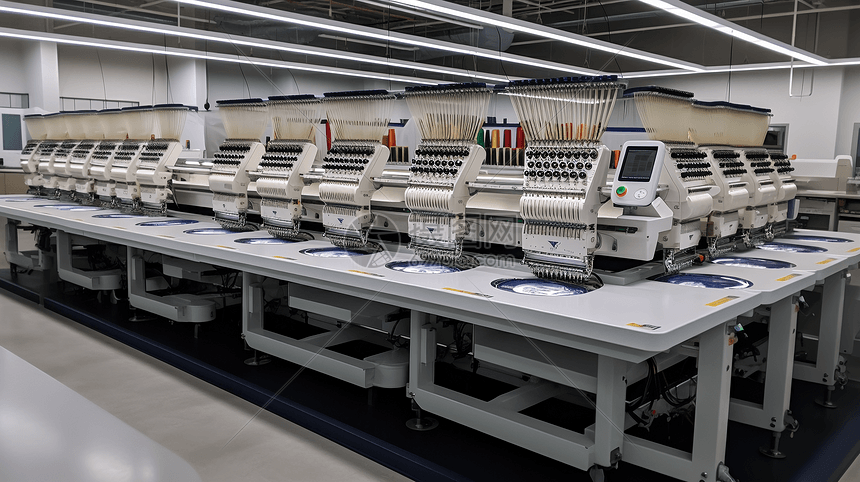 绣花机的厂子高清图片下载-正版图片600044182-摄图网