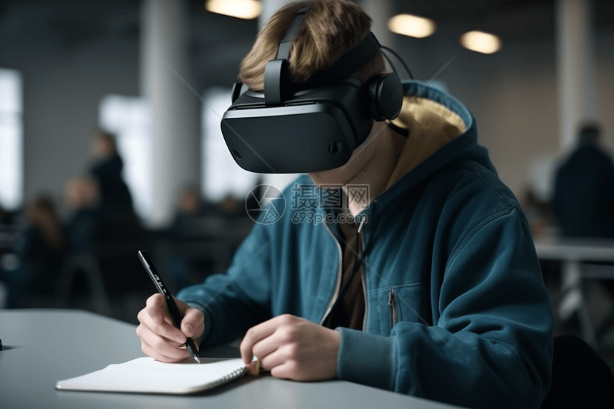 利用AR学习高清图片下载-正版图片600047299-摄图网