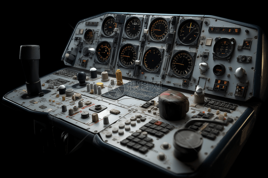飞机控制台高清图片下载-正版图片600051696-摄图网
