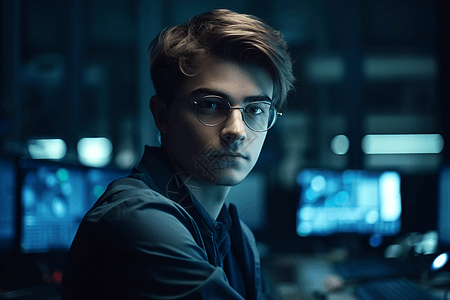 现实技术专家肖像高清图片下载-正版图片600058590-摄图网