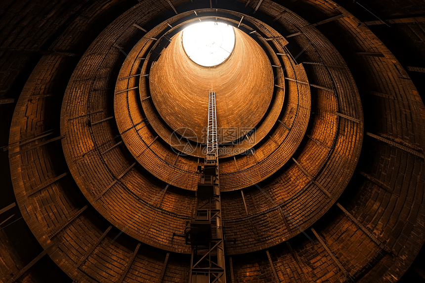 烟囱内部摄影图高清图片下载-正版图片600058654-摄图网