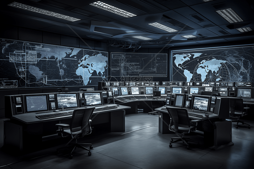 航天站地面任务控制台图片素材-正版创意图片600059035-摄图网