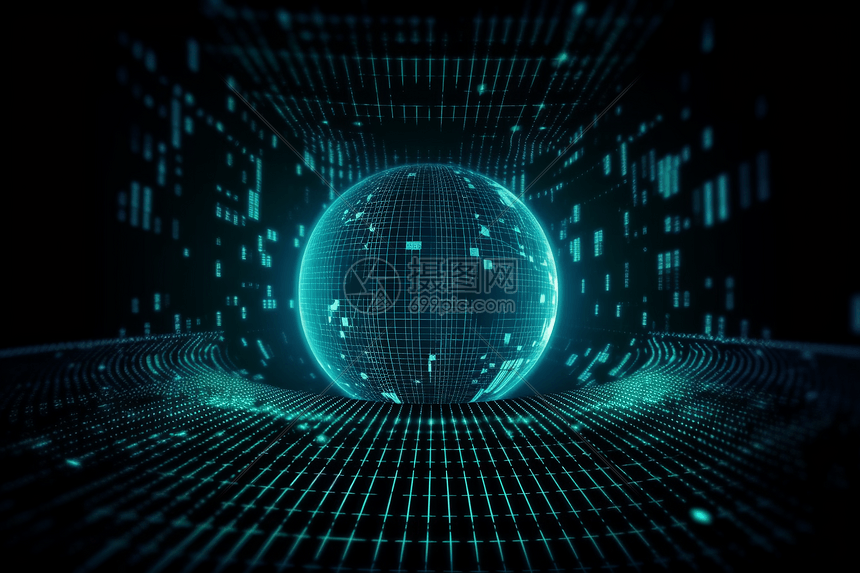 二进制代码插画图片下载-正版图片600059225-摄图网